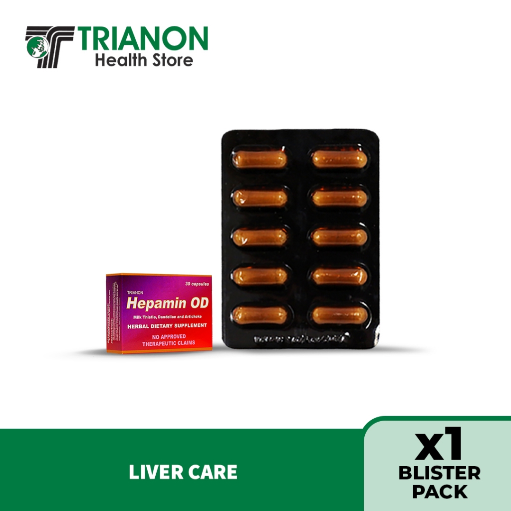 Hepamin OD, 300mg Milk Thistle, Once a day Silymarin, Liver Care ...