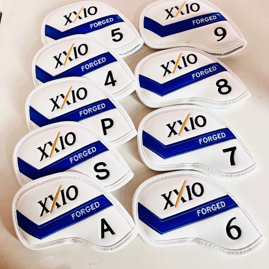 XX1O Golf Irons Cover Simple Fashion Number Irons Wedges Club Protector ...
