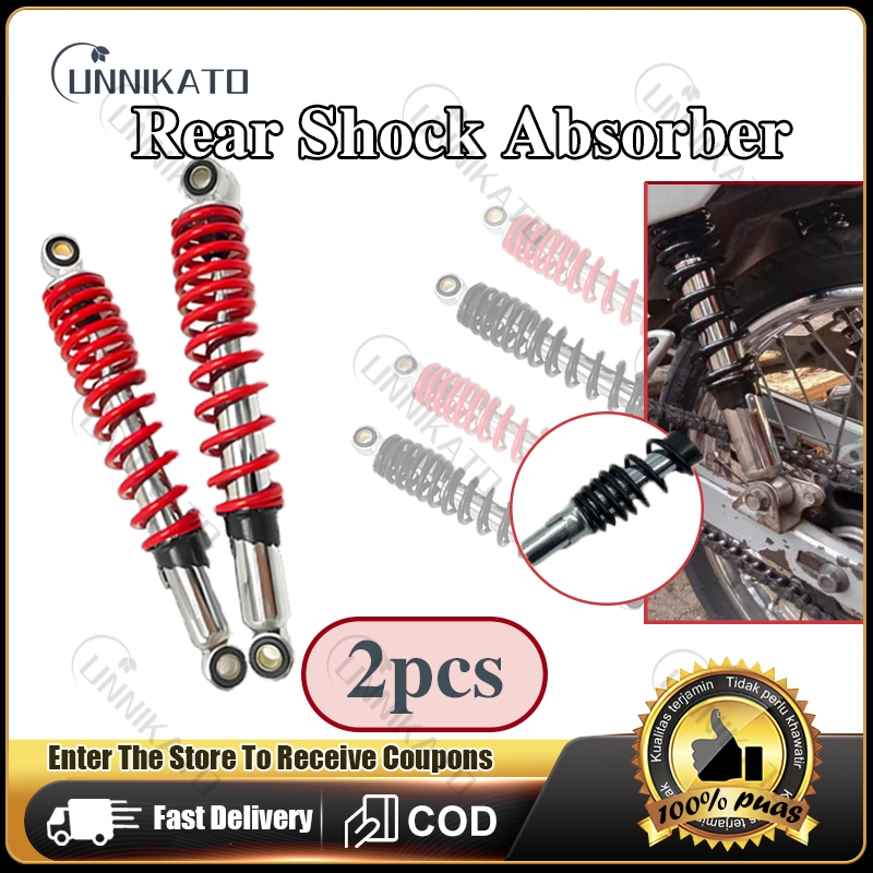 Motorcycle Rear Shock 310mm Honda Wave Rear Shock Absorbe 2PCS For XRM ...
