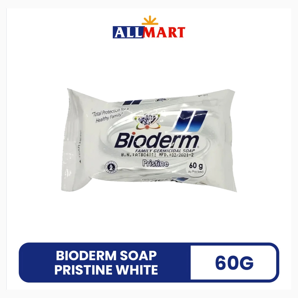 Bioderm Soap Pristine White 60g - AllMart Shop | Shopee Philippines