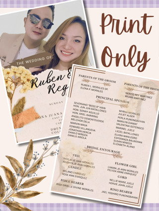 Invitation Cards Print Only | 3R 4R 5R Sizes | Wedding, Baptismal ...