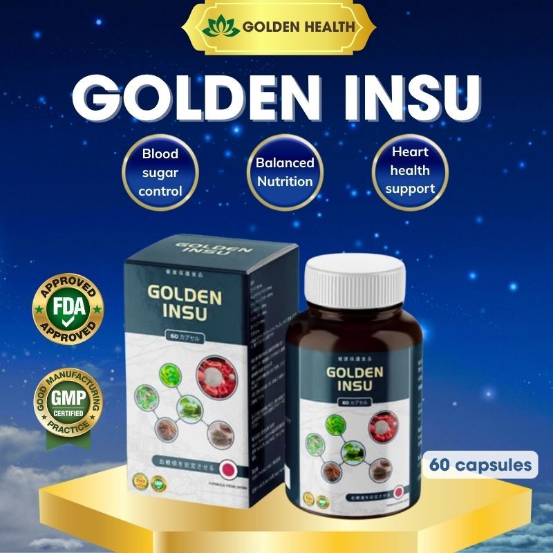 [LEGIT] GOLDEN INSU 60 Capsules - Essentials Diabetes Support for ...