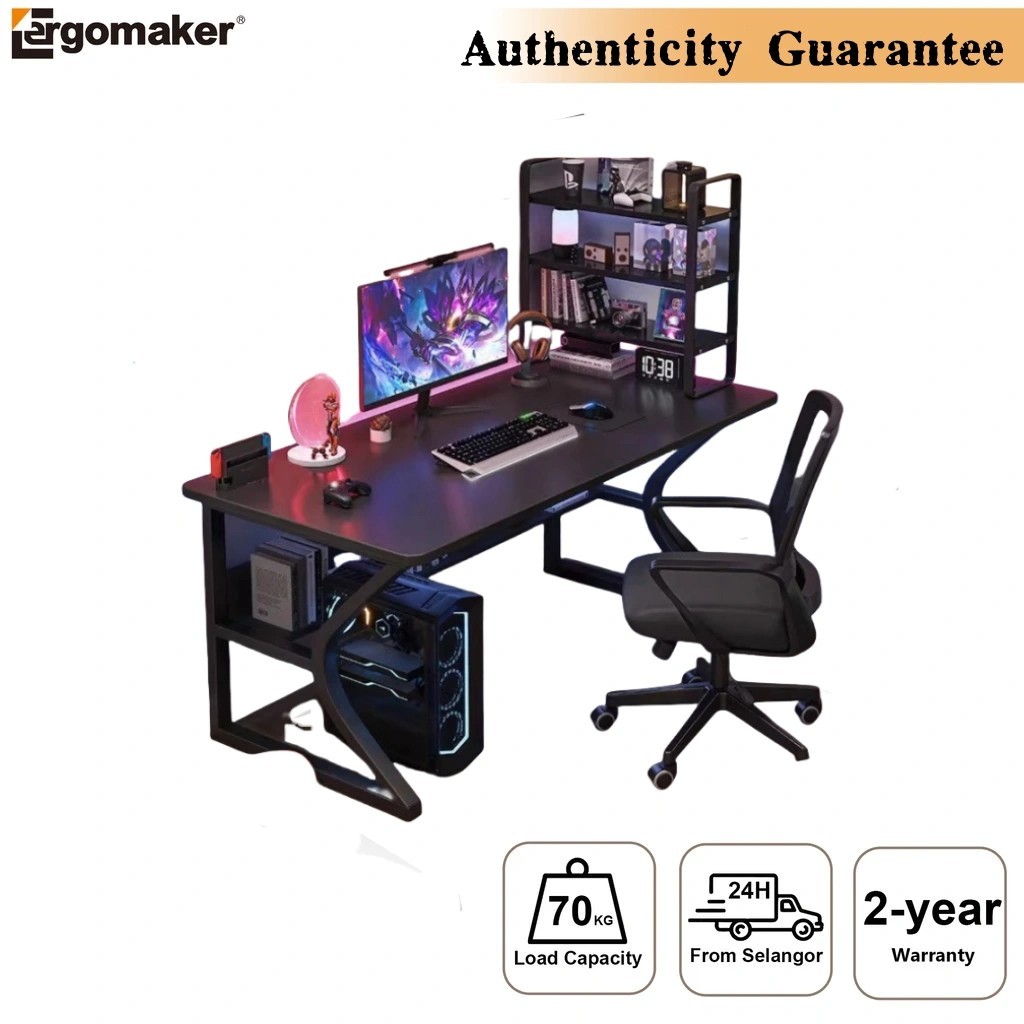 120/100CM Quality Gaming Table Meja Belajar Computer Table Home Office ...