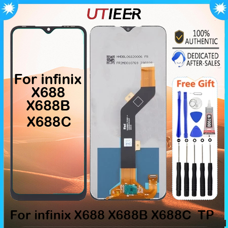 Lcd For Infinix Hot 10 Play X688 Hot 11 Play X688B X6BBC LCD Digital ...