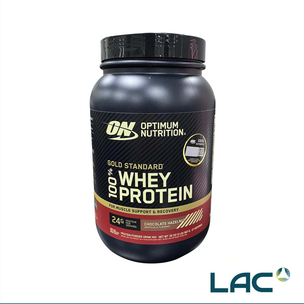 ON 100% Whey Gold Standard Chocolate Hazelnut 2lb (Consume within ...