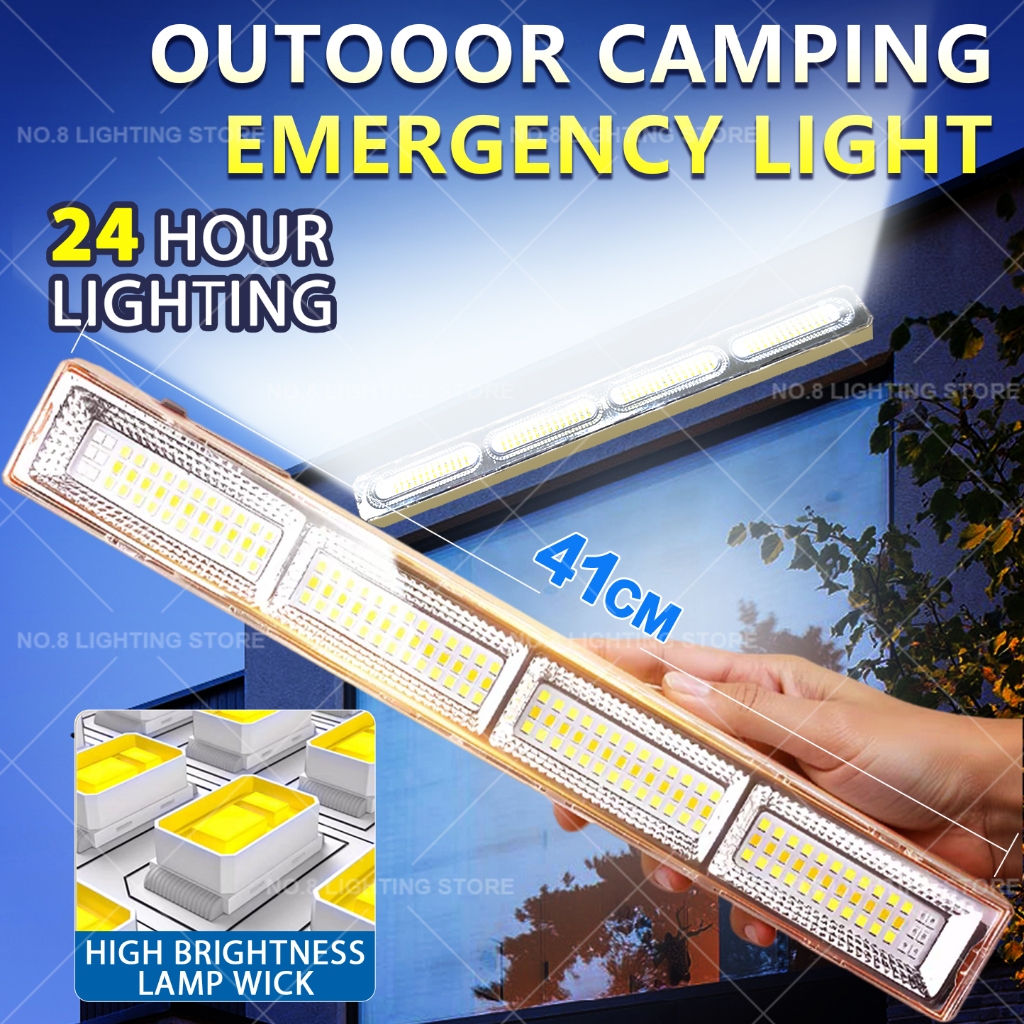 LED Emergency Light Tube 1000W/2000W/3000W USB Rechargeable Portable ...