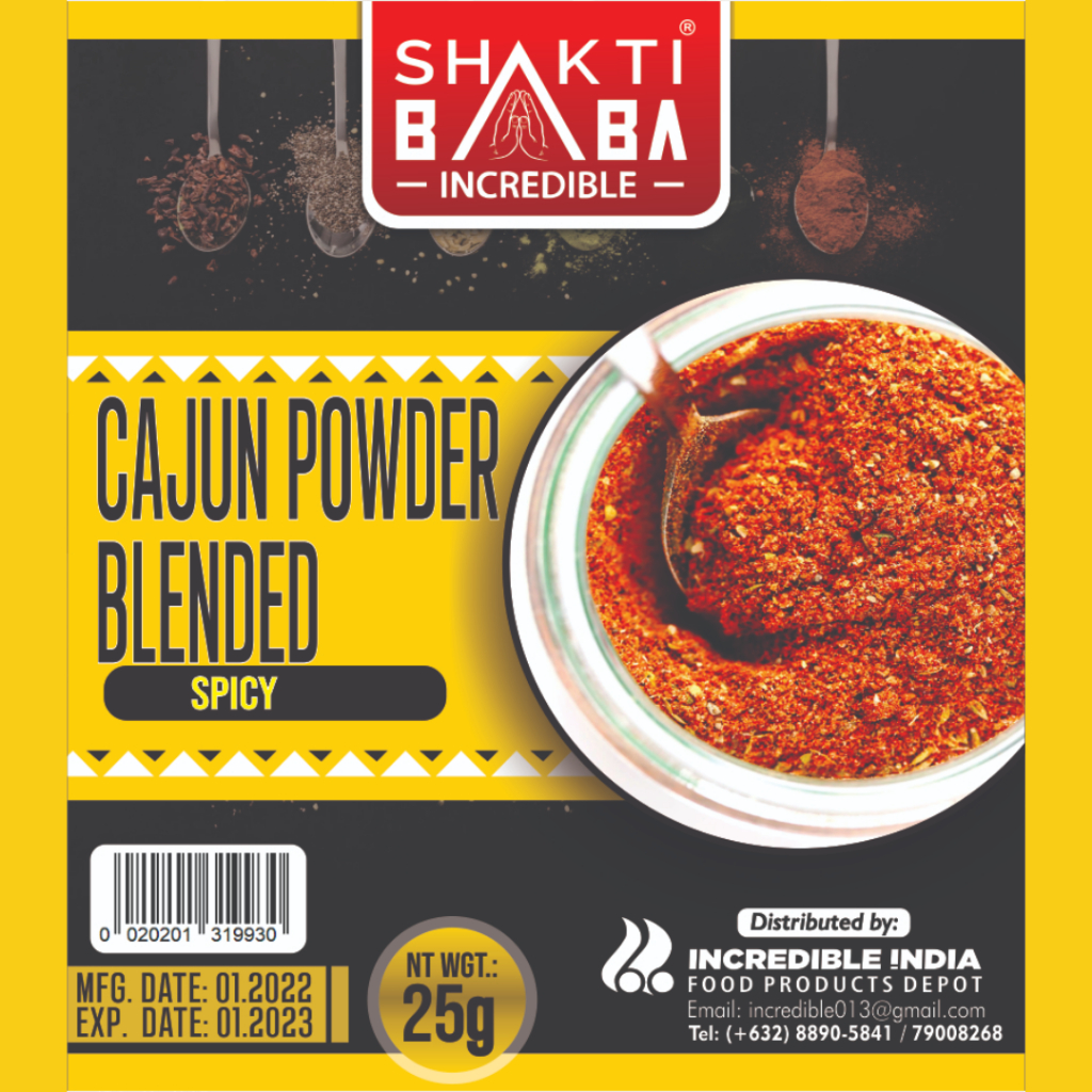 Shakti Baba Cajun Powder Blended 25g | Shopee Philippines