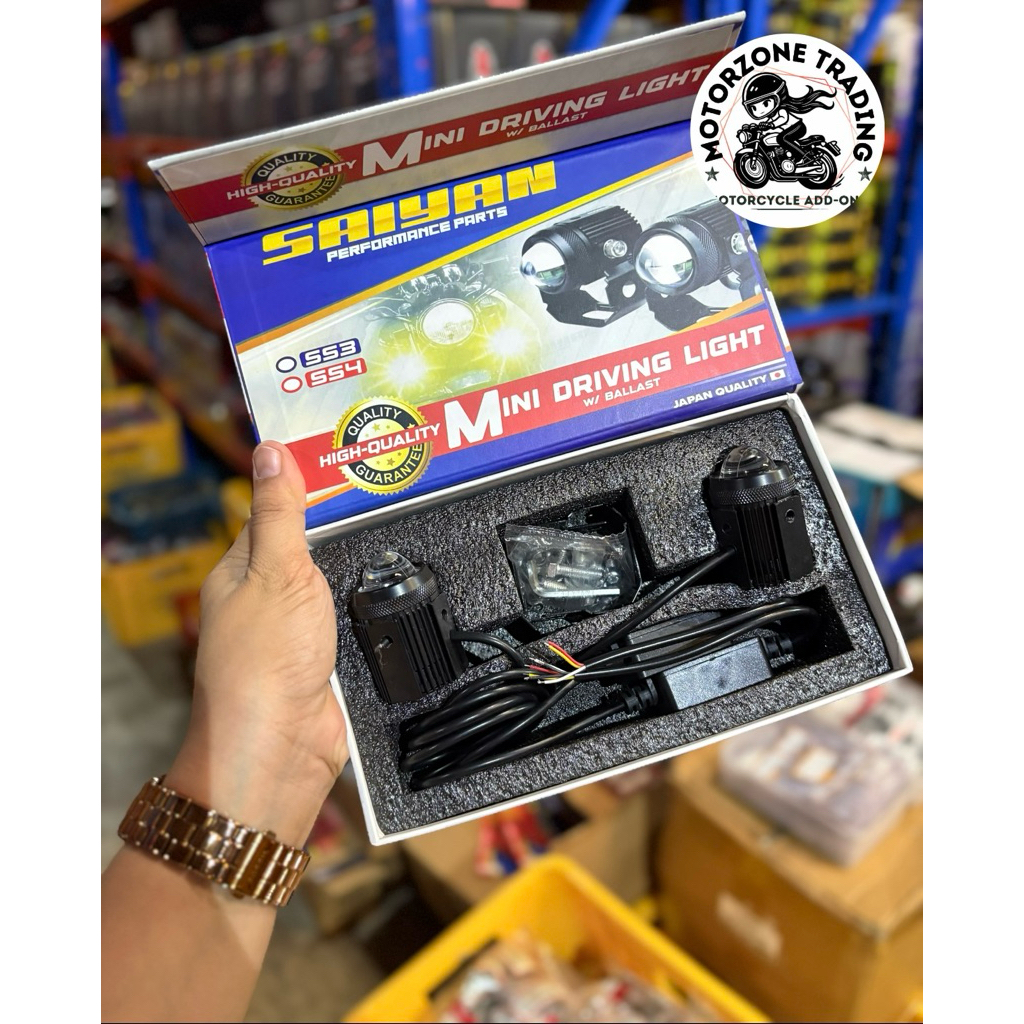 SAIYAN MINI DRIVING LIGHT w/ Ballast ~ Japan Made | Shopee Philippines