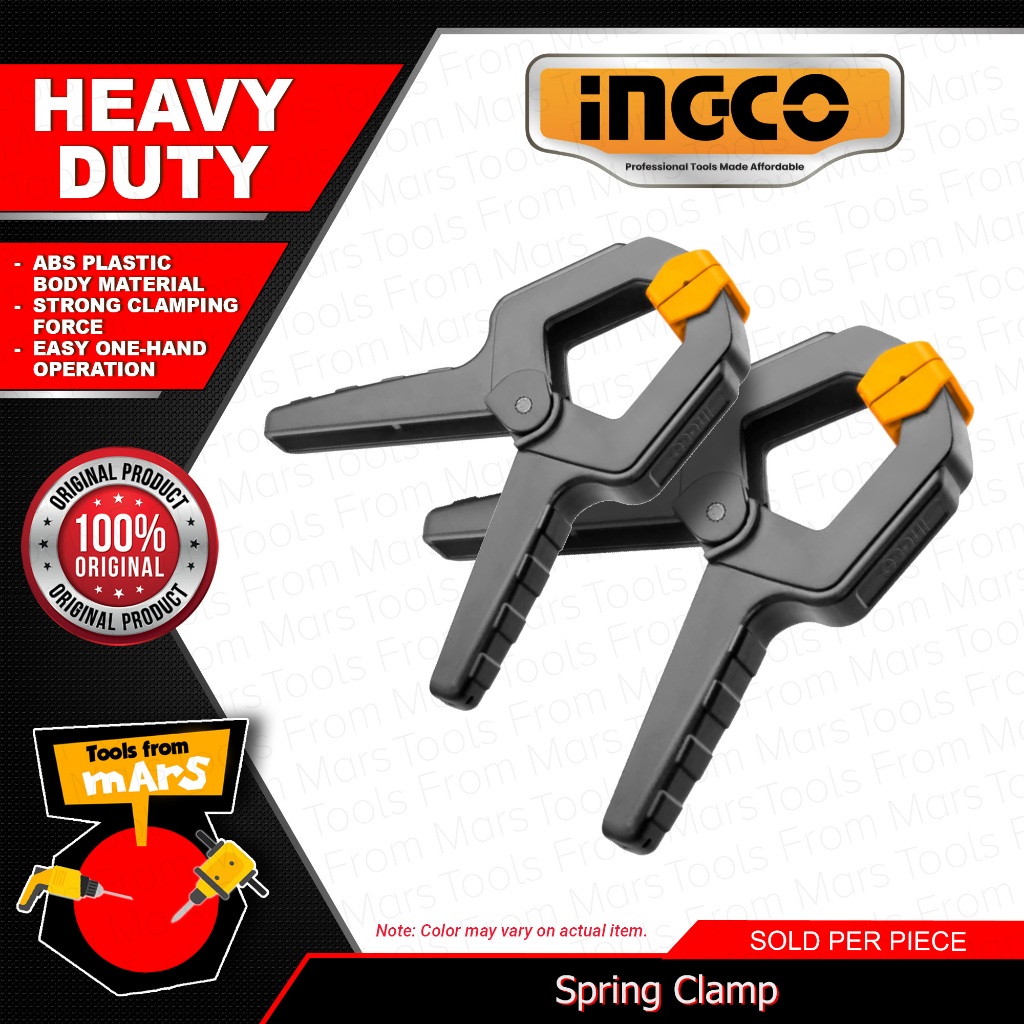 INGCO Spring Clamp 4" | 6" SOLD PER PIECE •TOOLS FROM MARS• IHT ...