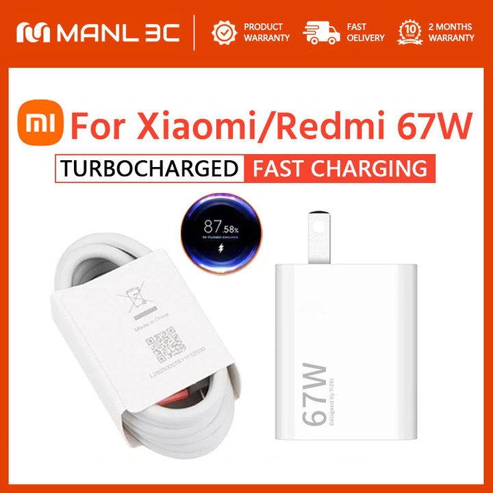 18W 33W 67W Turbo Type-C Micro USB Fast Charger For Android Xiaomi ...