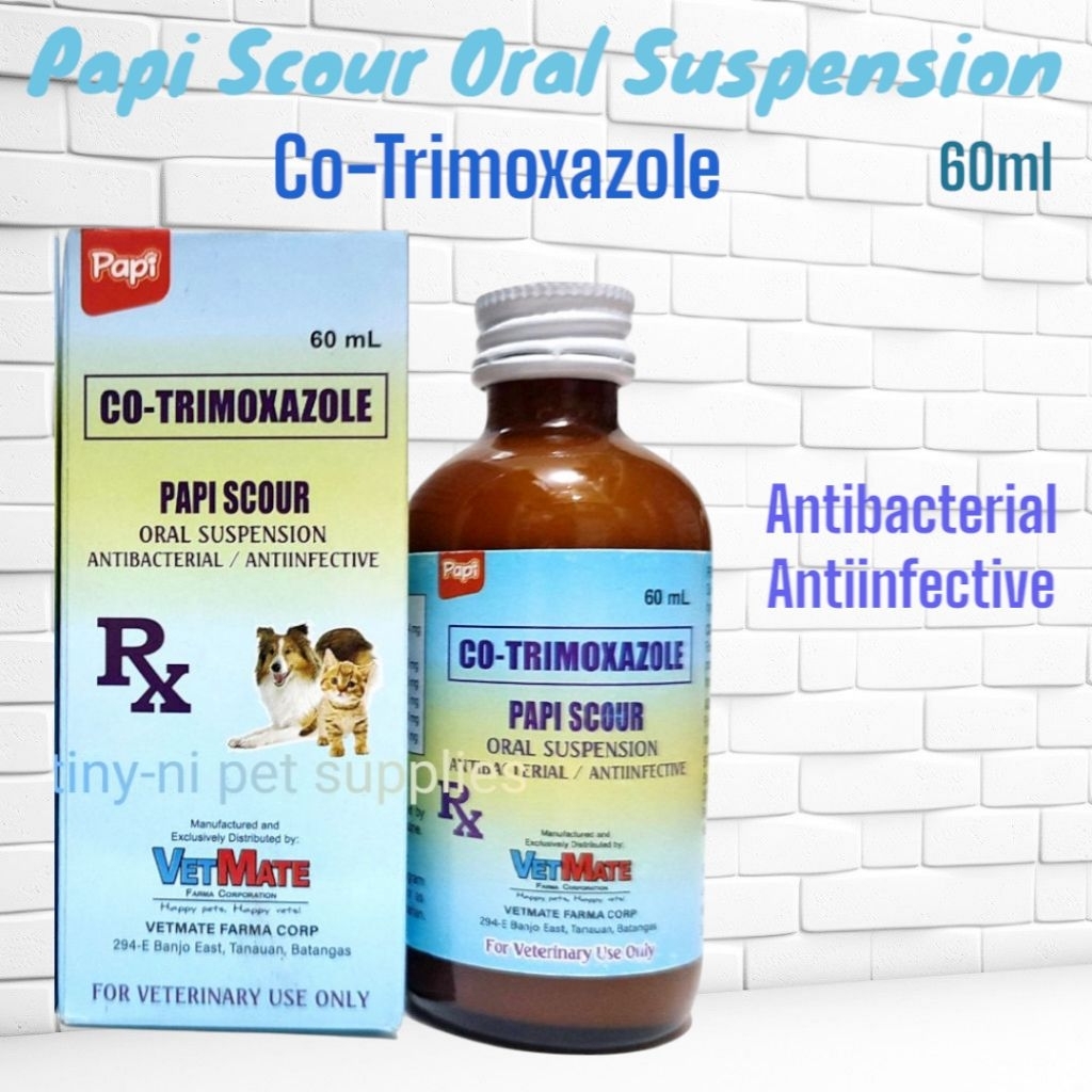 Papi Scour_pet Syrup for Dog Cat|60ml Medicine for Respiratory-Urinary ...
