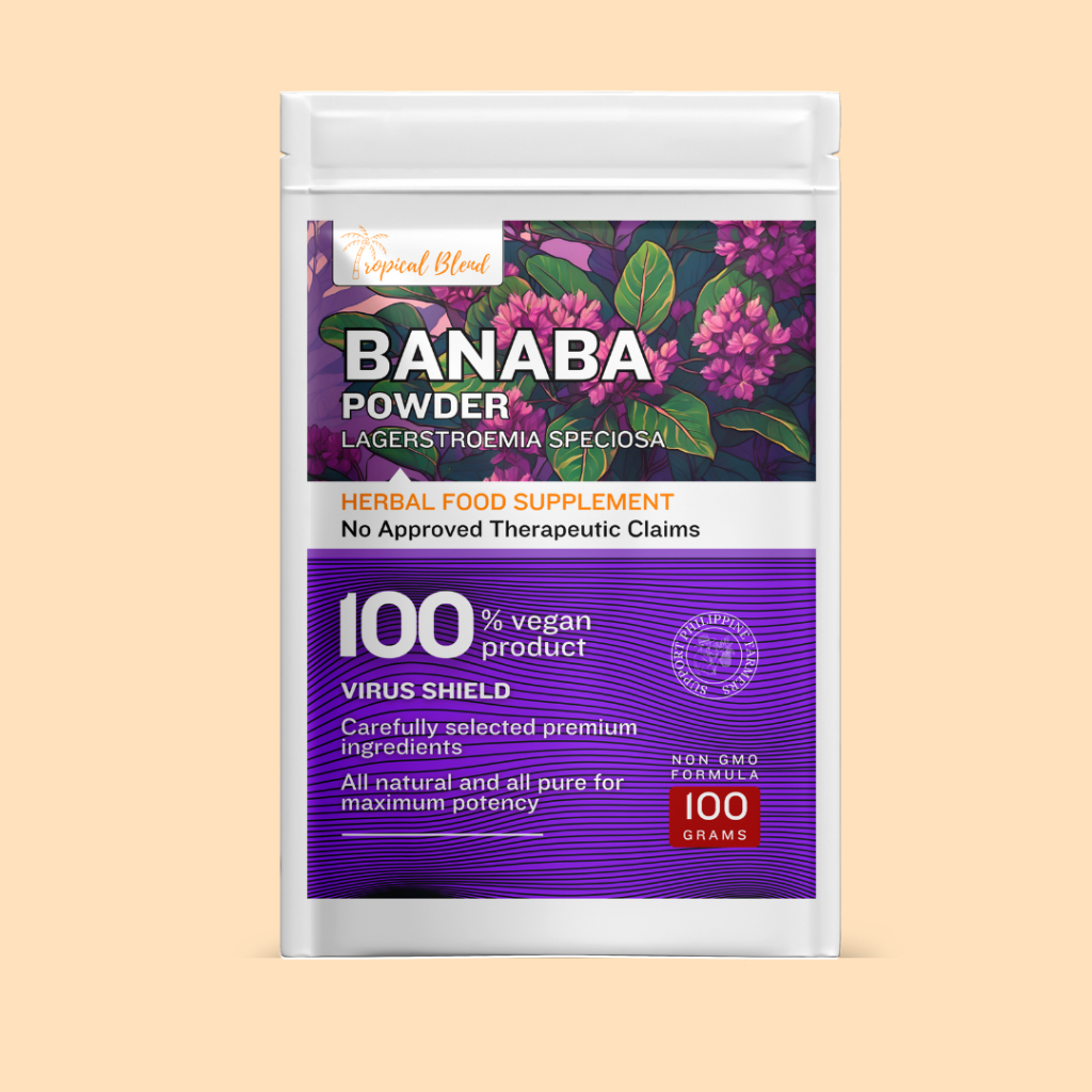 Pure Natural Banaba Powder (100g) | Shopee Philippines