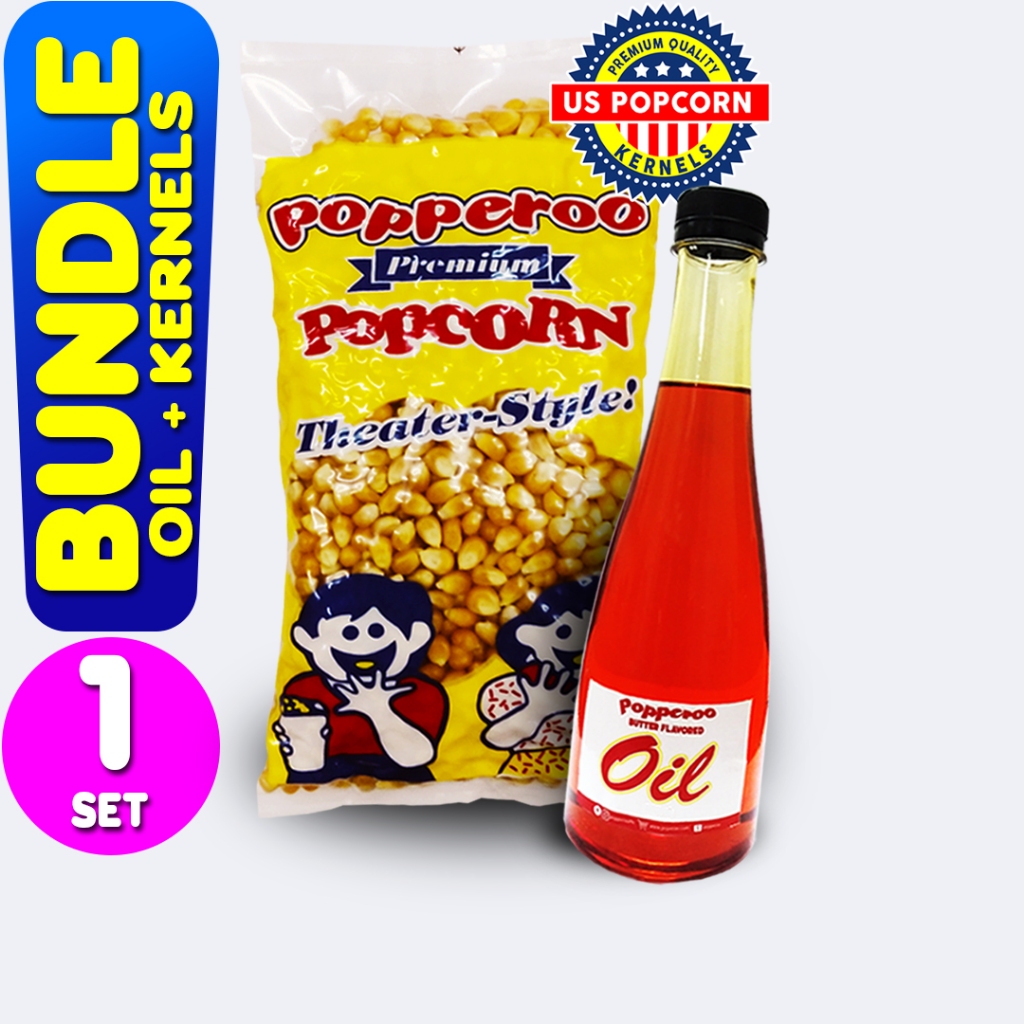 Popcorn Party Bundle – US Popcorn Kernels + Theater-Style Popcorn Oil ...
