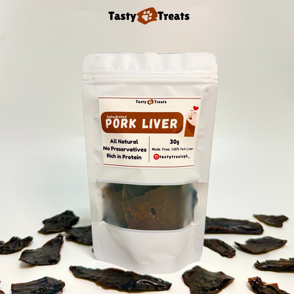 Tasty Treats All-Natural Dehydrated Pork Liver for Dog and Cat treats ...