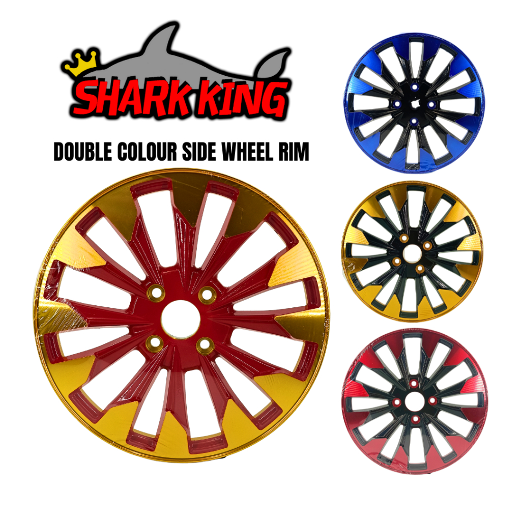 MAGS SHARK KING 1051-3 DOUBLE COLOR SIDE WHEEL RIM | Shopee Philippines