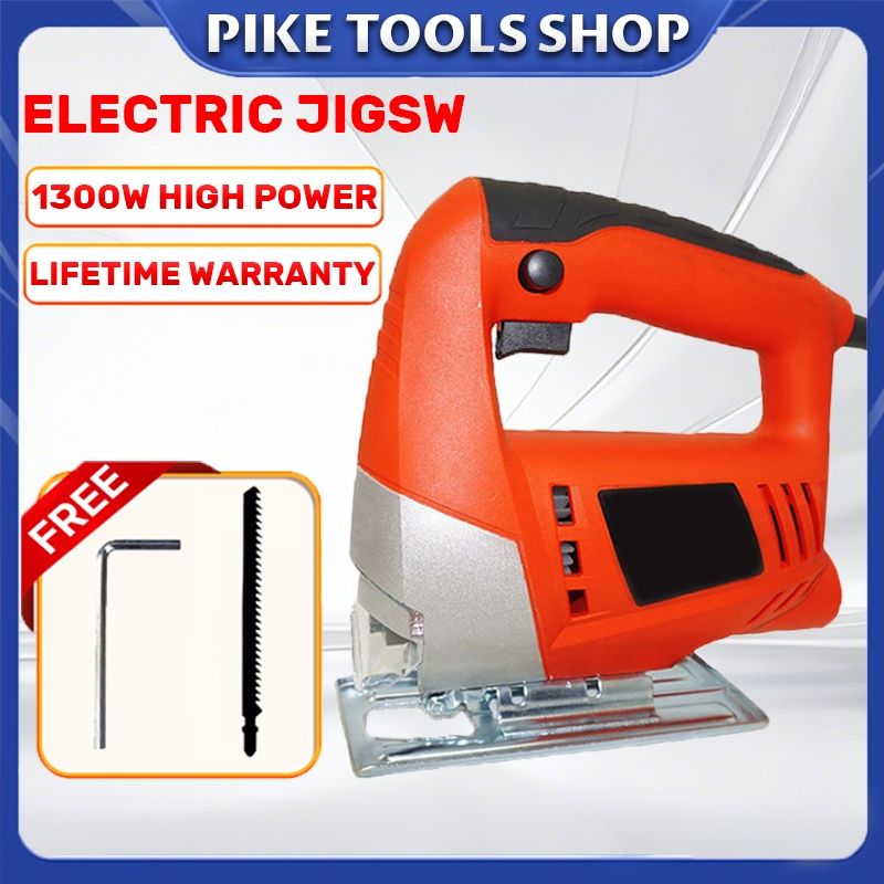 Electric Jigsaw With Blade Woodworking Jigsaw Household Tools 1300W ...