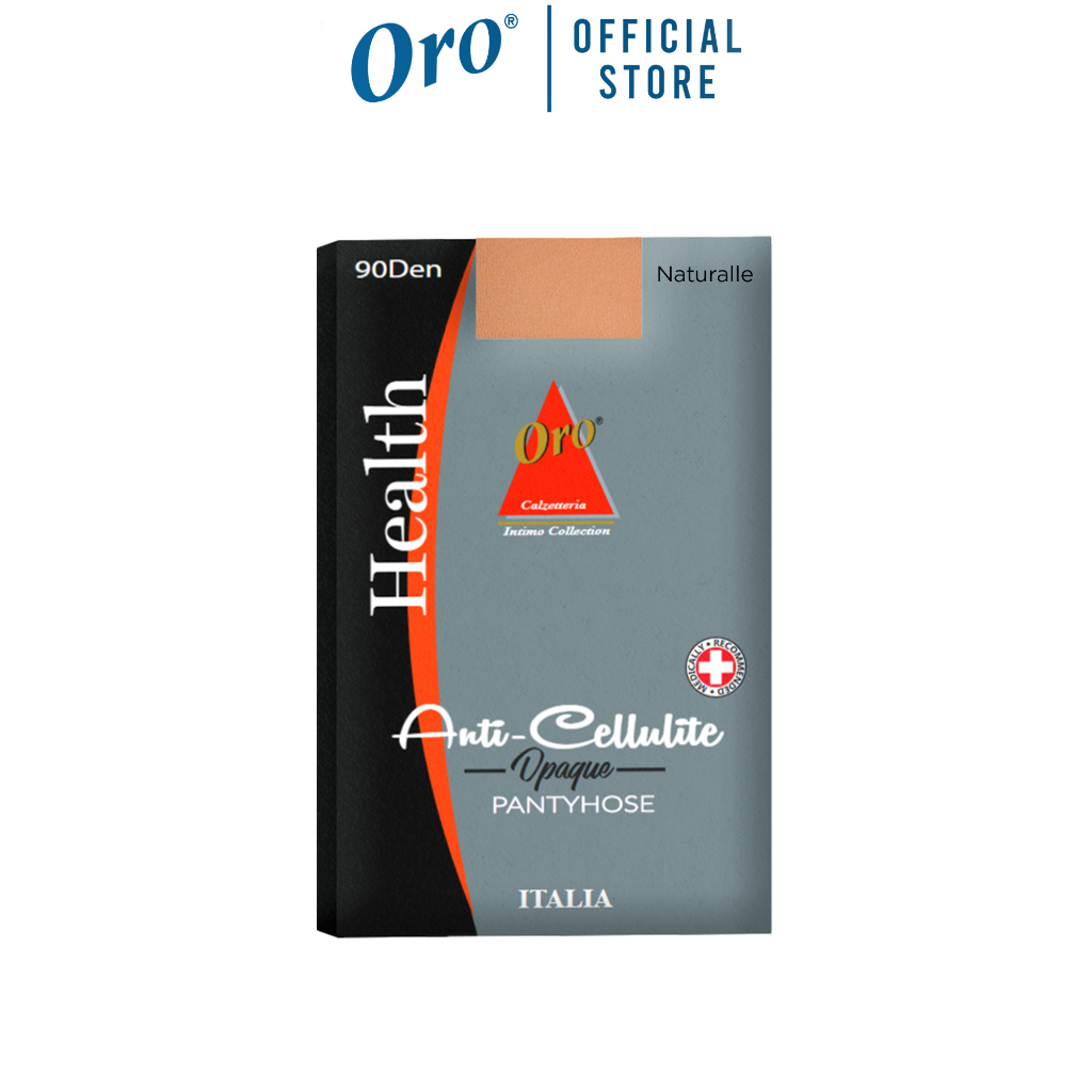 Oro Anti-Cellulite Opaque Pantyhose 1 Pair 90 Den | Shopee Philippines