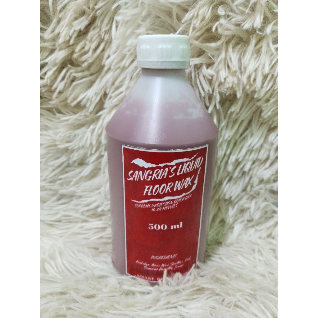 SANGRIA'S LIQUID FLOOR WAX 500ML #2 | Shopee Philippines