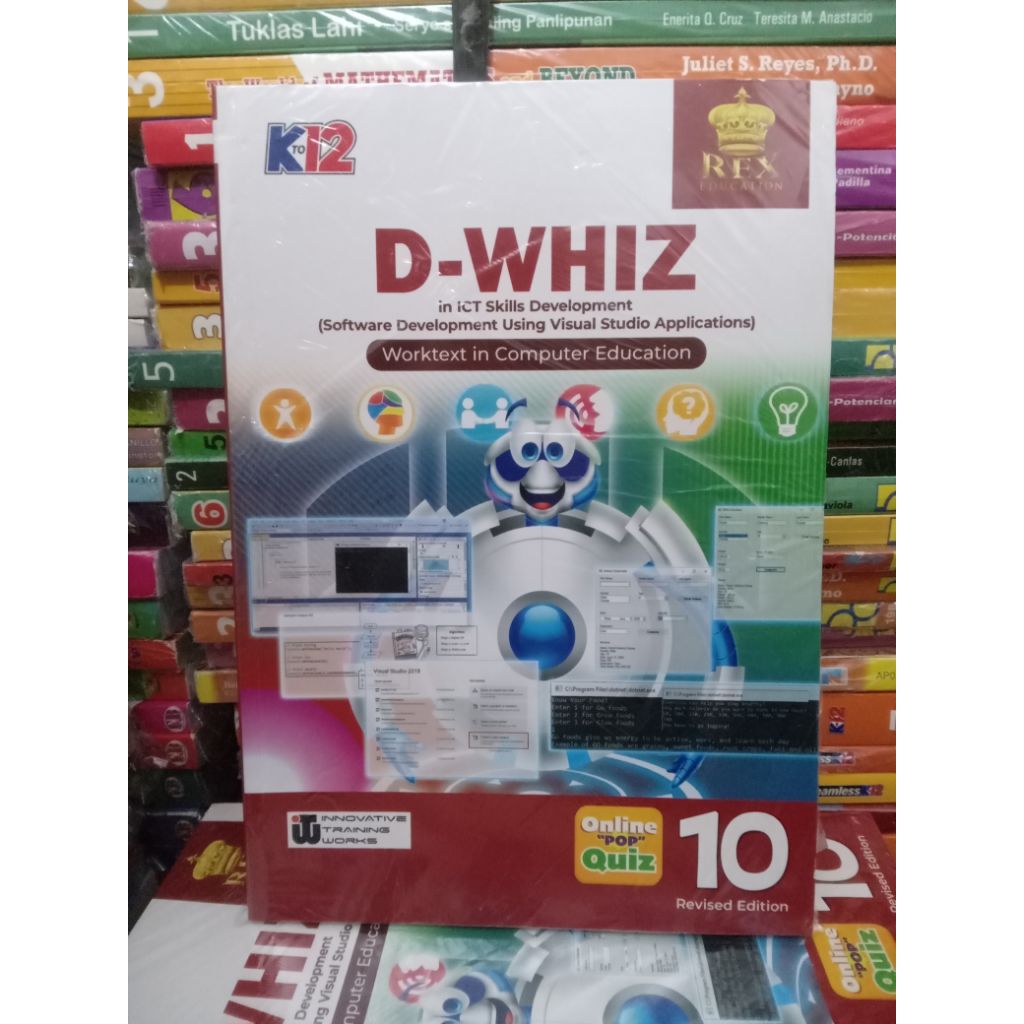 D- WHIZ WORTEXT IN COMPUTER AND EDUCATION (NEW) | Shopee Philippines