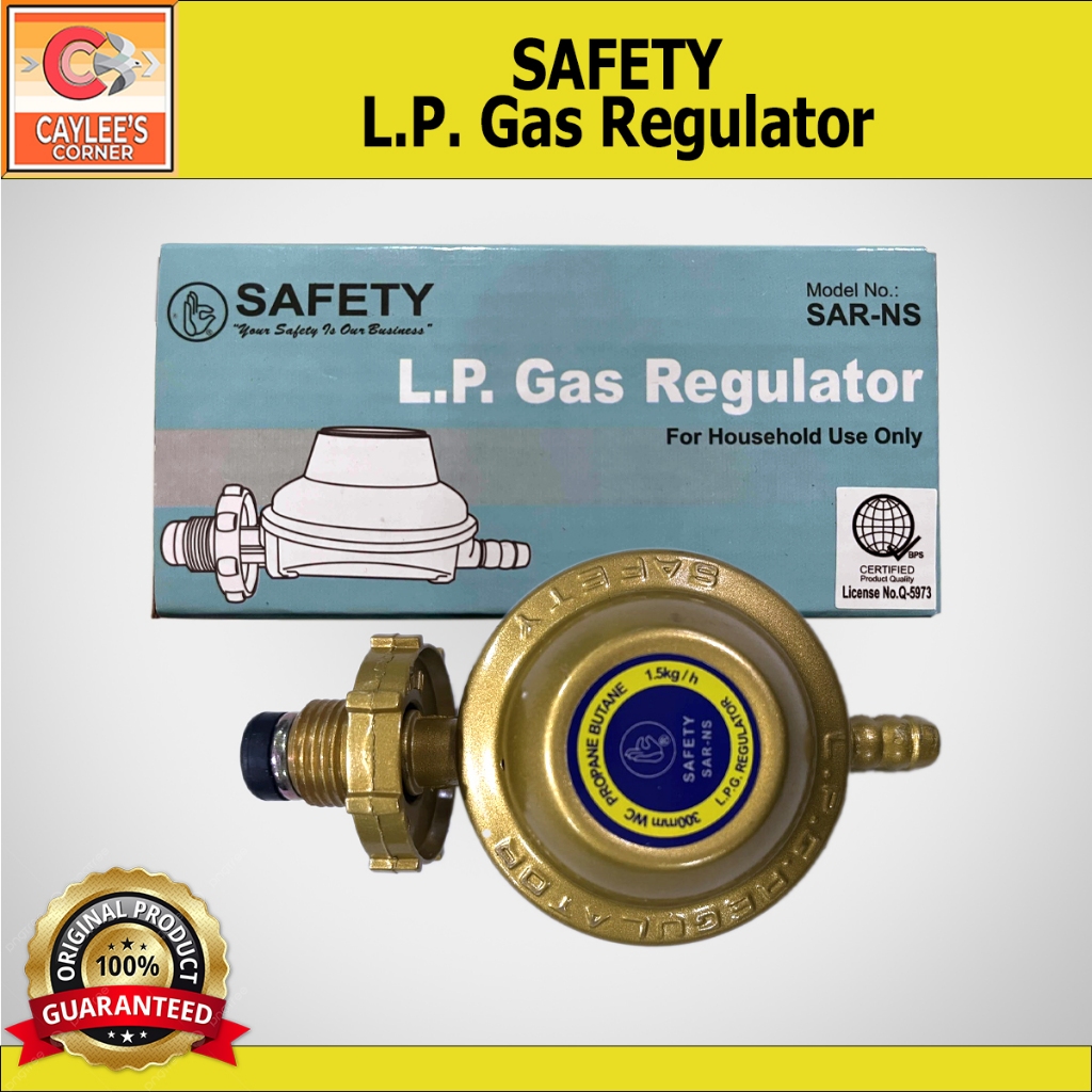 Safety L.P. Gas Regulator SAR-NS (Small) | Shopee Philippines