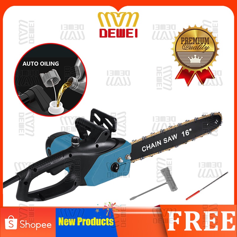 Chain Saw 16 inches Wood Cutting Electric Chain Saw | Shopee Philippines
