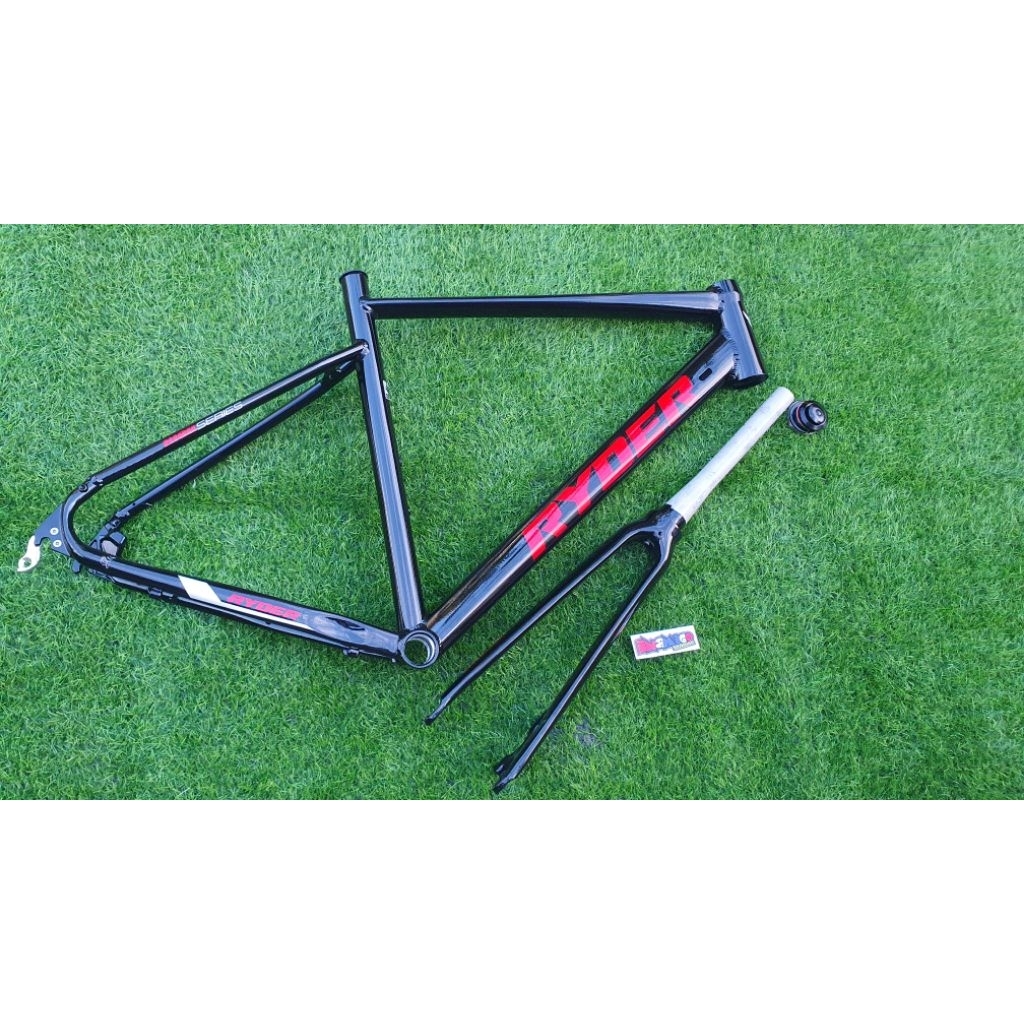 RYDER R8 ROAD BIKE FRAME & FORK WITH HEADSET | Shopee Philippines