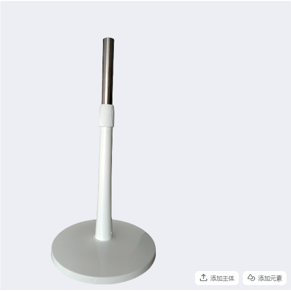 Disc base with stainless steel vertical base and weighted clamp base ...