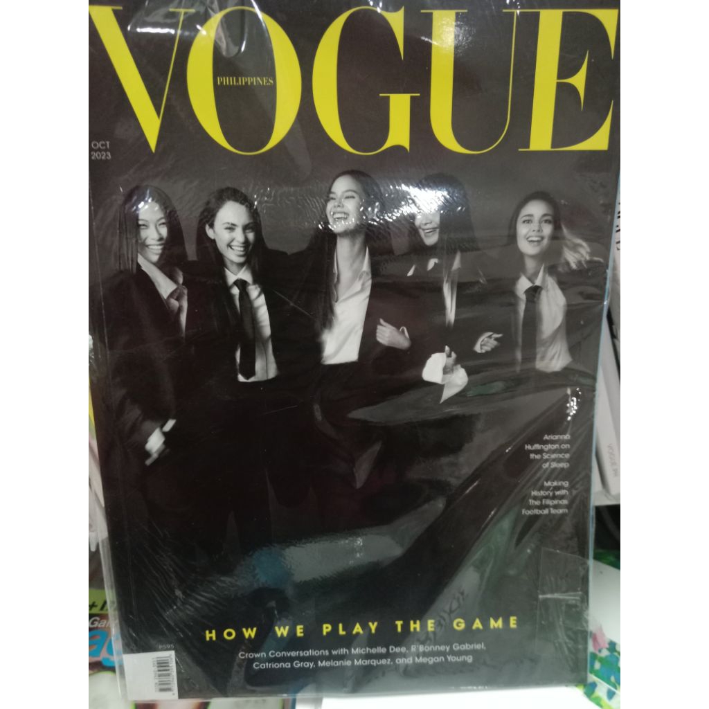 VOGUE PHILIPPINES (CROWN CONVERSATIONS WITH MICHELLE DEE,BONNEY GABRIEL ...