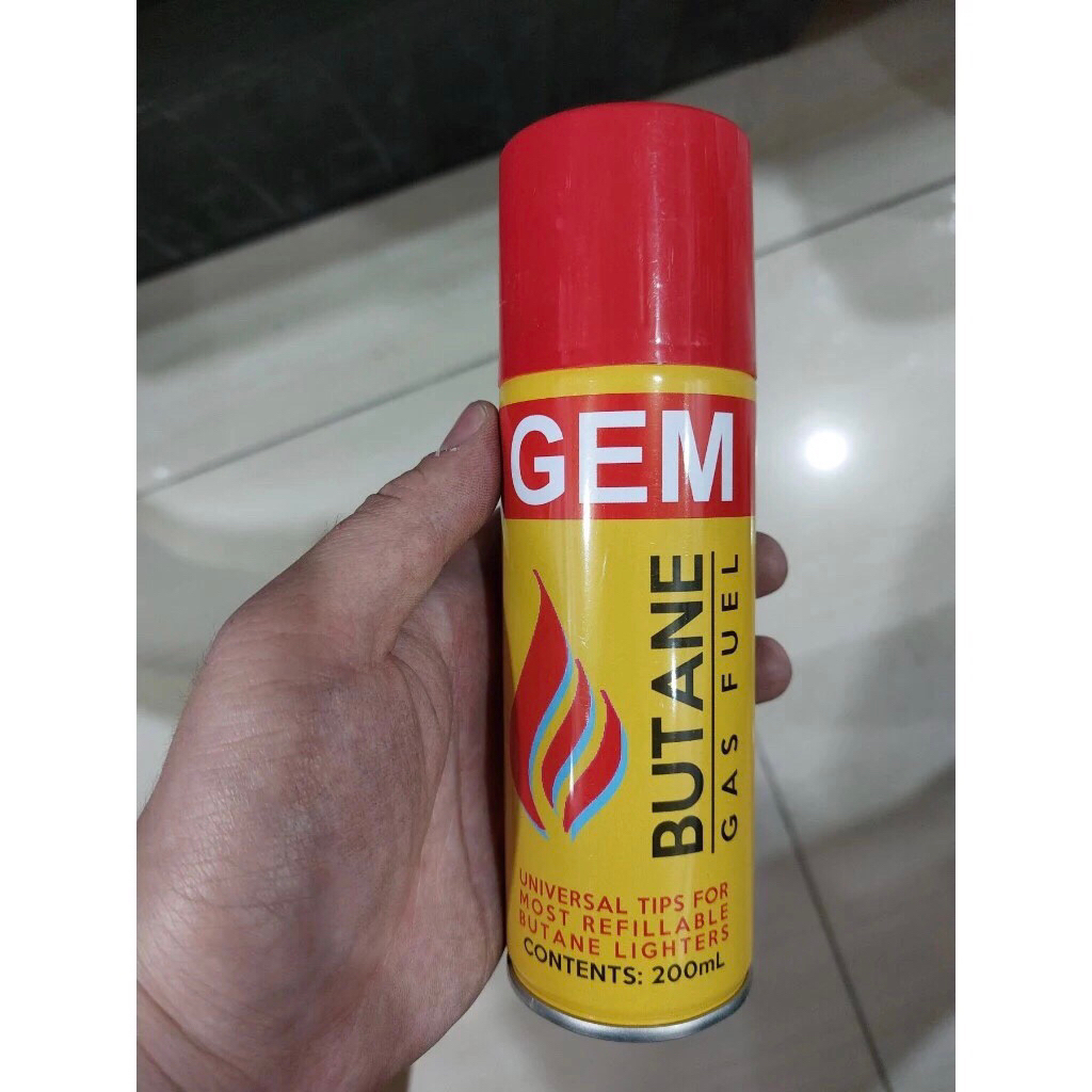 200 ML GEM, KO-NICE, PYRAMID, SURE FLASH, EXCEL BUTANE GAS Lighter ...