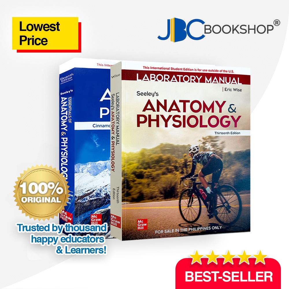 SET Seeley's Essentials of Anatomy Physiology 11th Ed by VanPutte & Wise Lab Manual 13th Ed ...