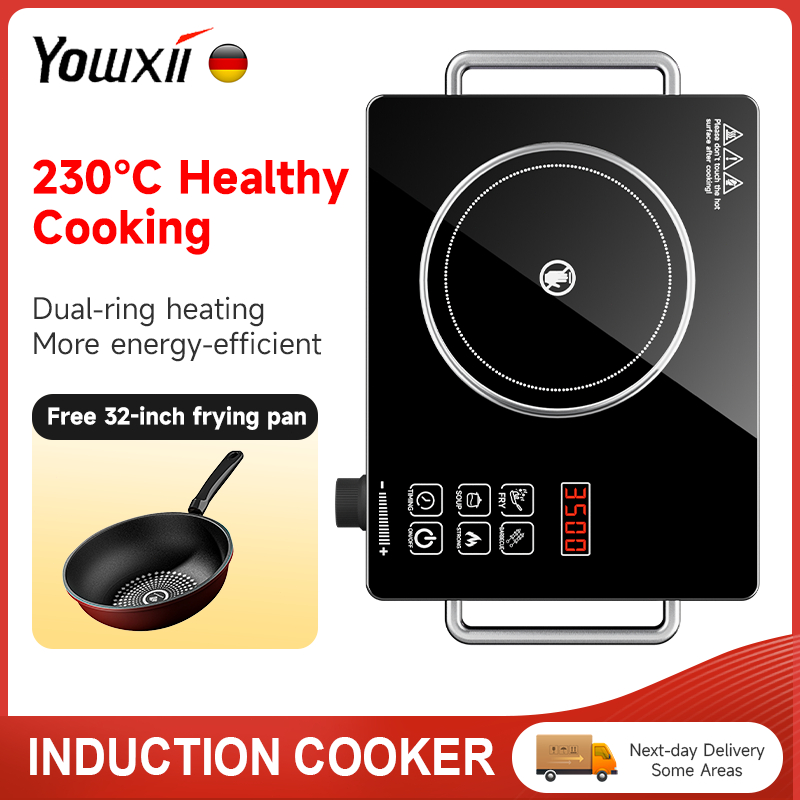 Yowxii Multifunction Induction Cooker Energy-Saving Touch Screen ...