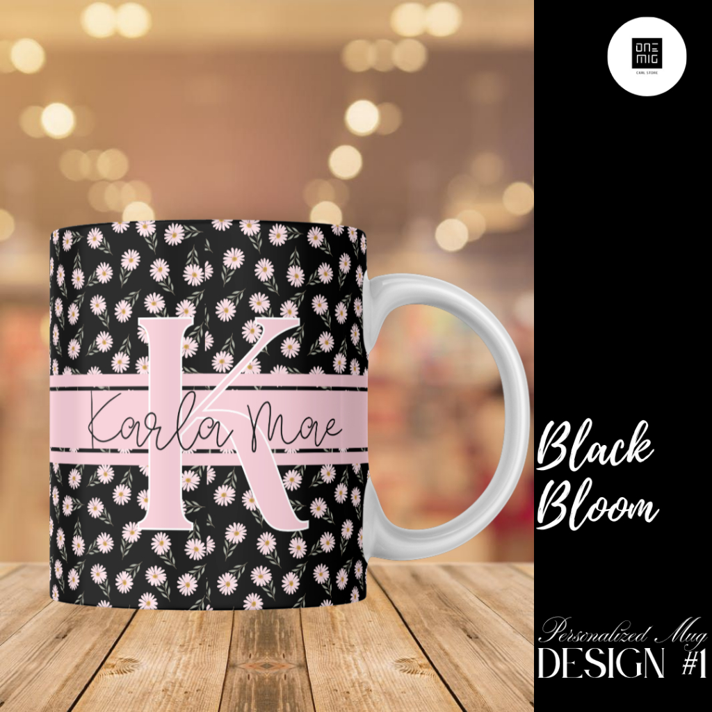 Personalized Mug-Black Bloom Limited Edition | Shopee Philippines