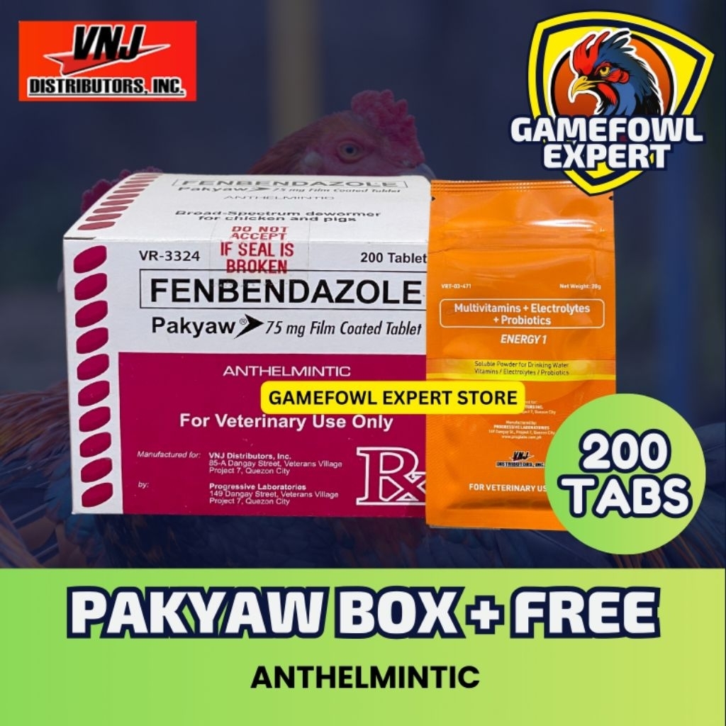 PAKYAW TABLET 200 TABLETS (SOLD PER BOX WITH FREE ENERGY 1) | Shopee ...