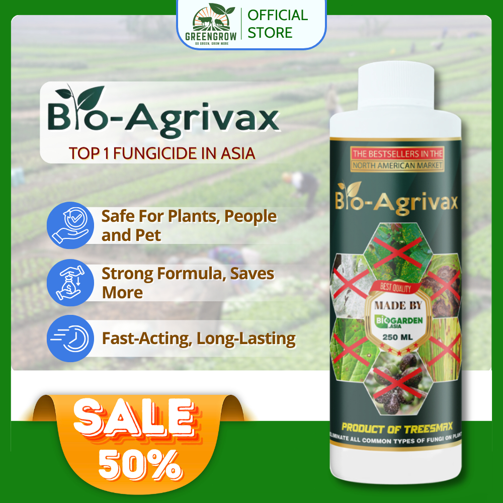 [BUY 1 GET 1] Organic Bio Agrivax 500ml – Fungicide for Powdery Mildew ...