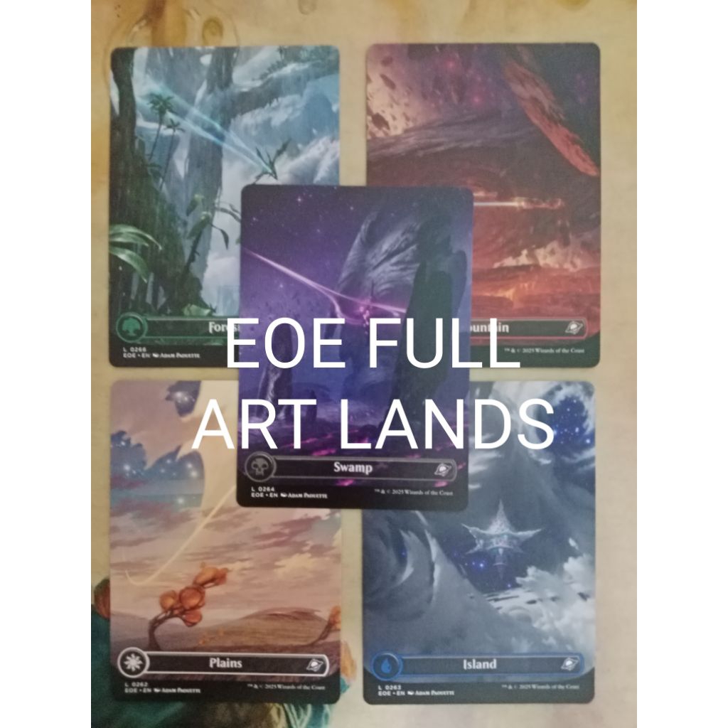 Full Art Lands (EOE) | Shopee Philippines