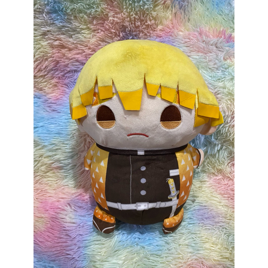 Demon Slayer Zenitsu Big Mamemeito Plush | Shopee Philippines