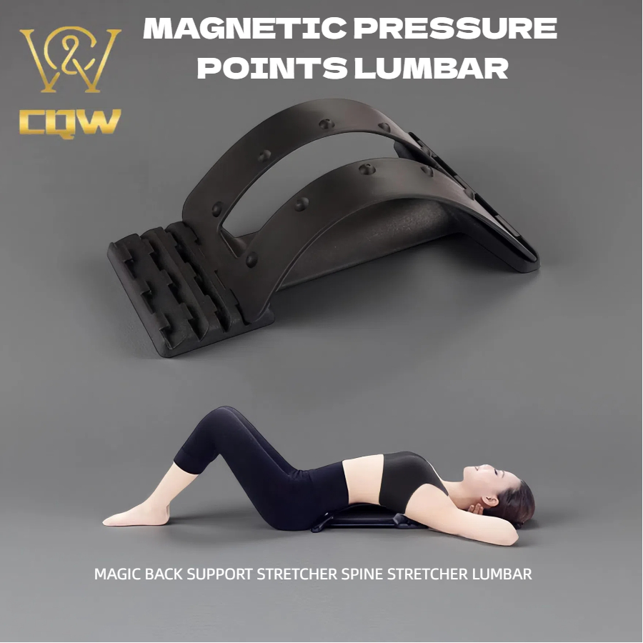 CQW.NO1 Magnetic Pressure Points Lumbar Traction Orthotic Magic Back ...