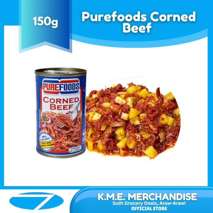 Purefoods Corned Beef (150g) | Shopee Philippines