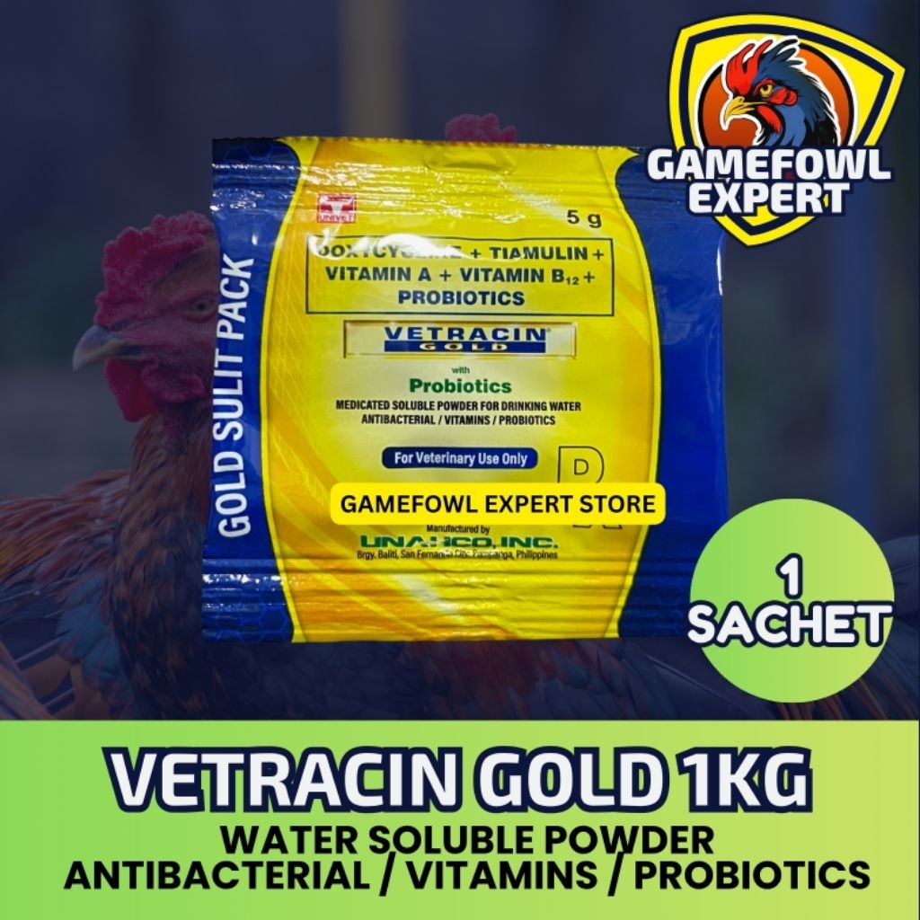 VETRACIN GOLD 5g(SOLD PER SACHET) | Shopee Philippines