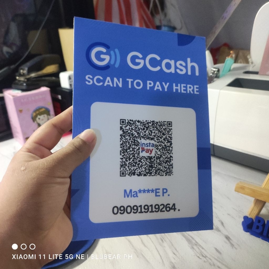 Personalized Sintraboard Gcash Qr Code or Any Bank | Shopee Philippines