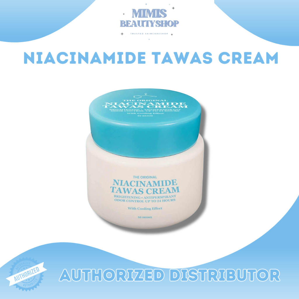 The Original Niacinamide Tawas Cream anti body odor whitening | Shopee ...