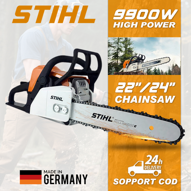 STIHL Gasoline Original Chainsaw 24 High Power Woodworking Petrol ...