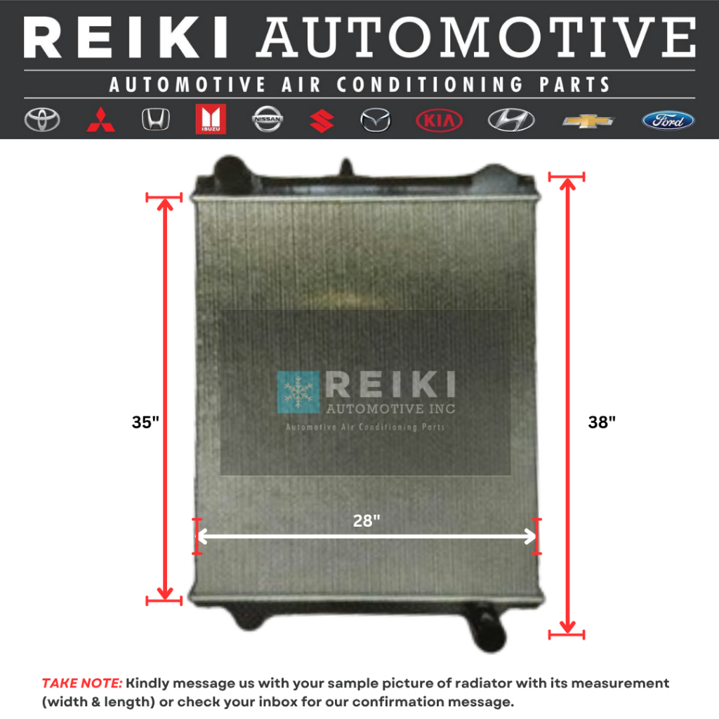Isuzu GIGA MAX 6UZ1/6WF1/6WG1/6WA1 M/T 5Rows Radiator Assembly (Polar ...