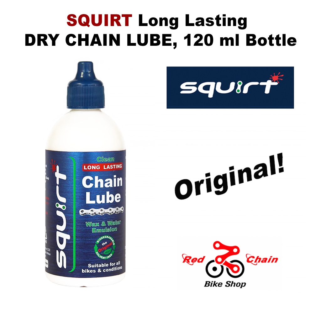 *NEW ARRIVAL* SQUIRT Long Lasting DRY CHAIN LUBE for Bicycle Chains ...