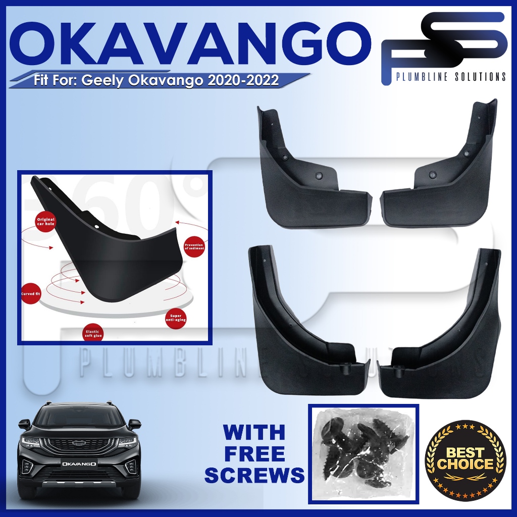 Mud Guard for Geely Okavango 2020 - Onwards Mud Flaps Splash Guard ...