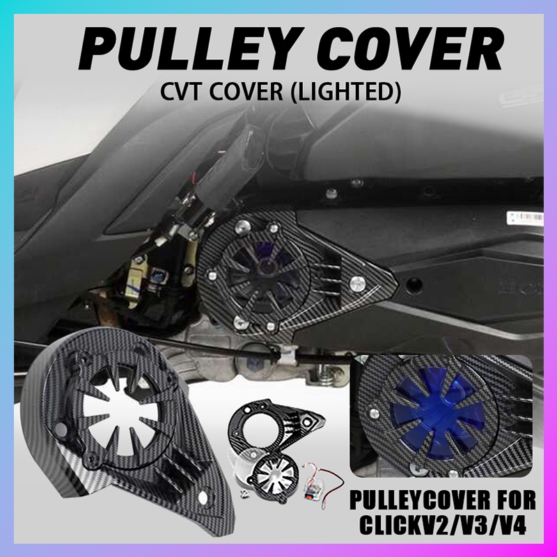 Transparent Acrylic Pulley Cover for Honda Click 125i/150i V2/V3/V4 CVT ...