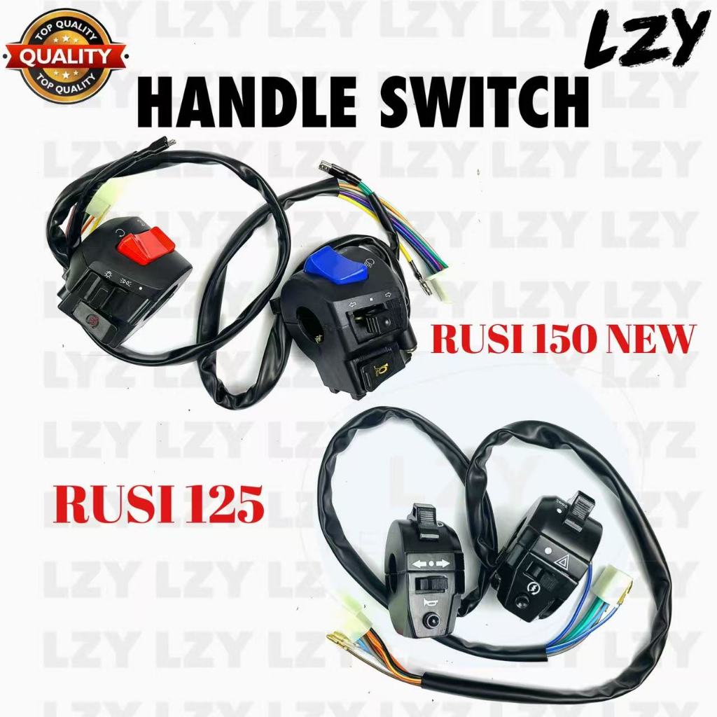 LZY RUSI 125 150 NEW Handle Switch Set Black High Quality Motorcycle ...