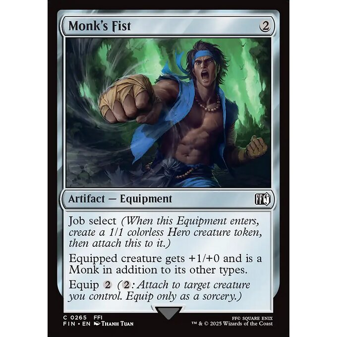 Monk’s Fist (MTG - Final Fantasy) | Shopee Philippines