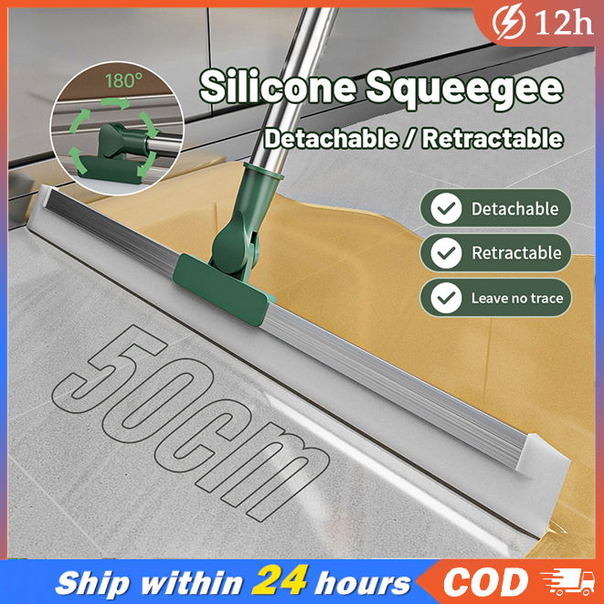 Magic Broom Bathroom Floor Wiper Silicone Bathroom Toilet Scraper ...