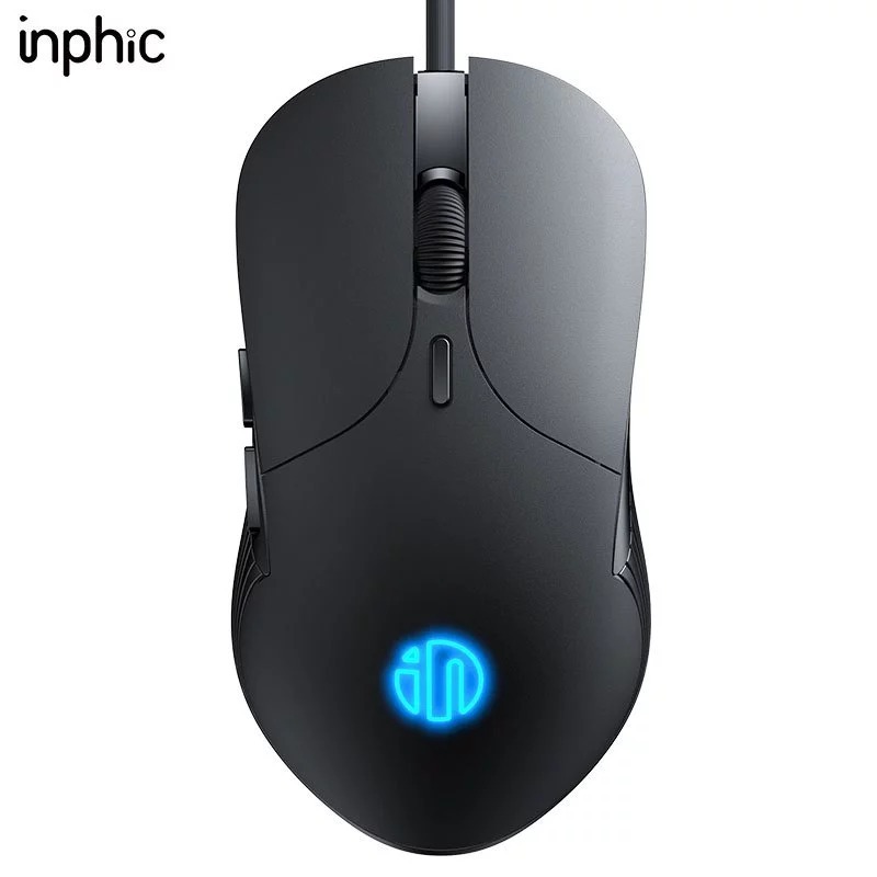 Inphic B1 Wired Gaming Mouse 6 Buttons Programmable RGB Light ...
